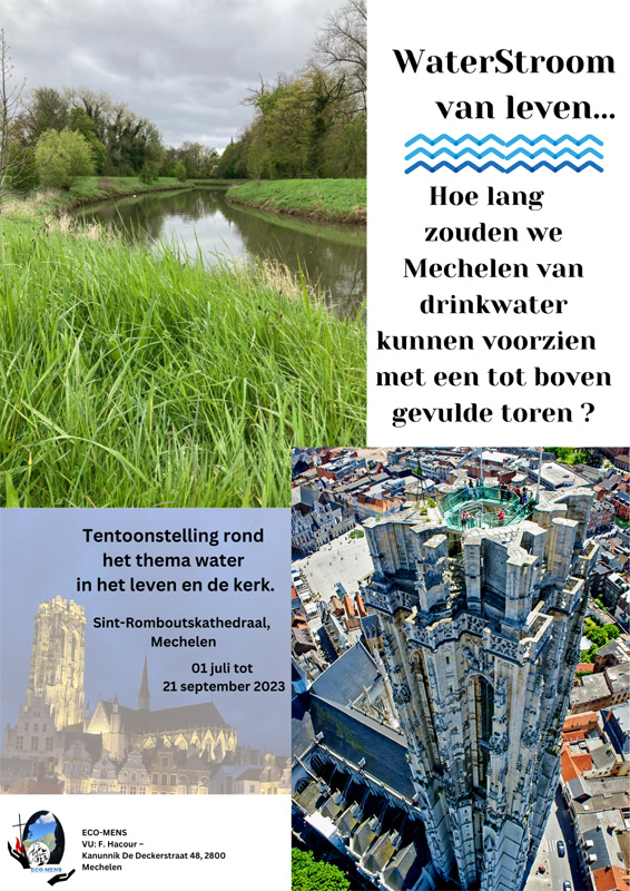 Tentoonstelling - WaterStroom van leven | Sint-Romboutskathedraal